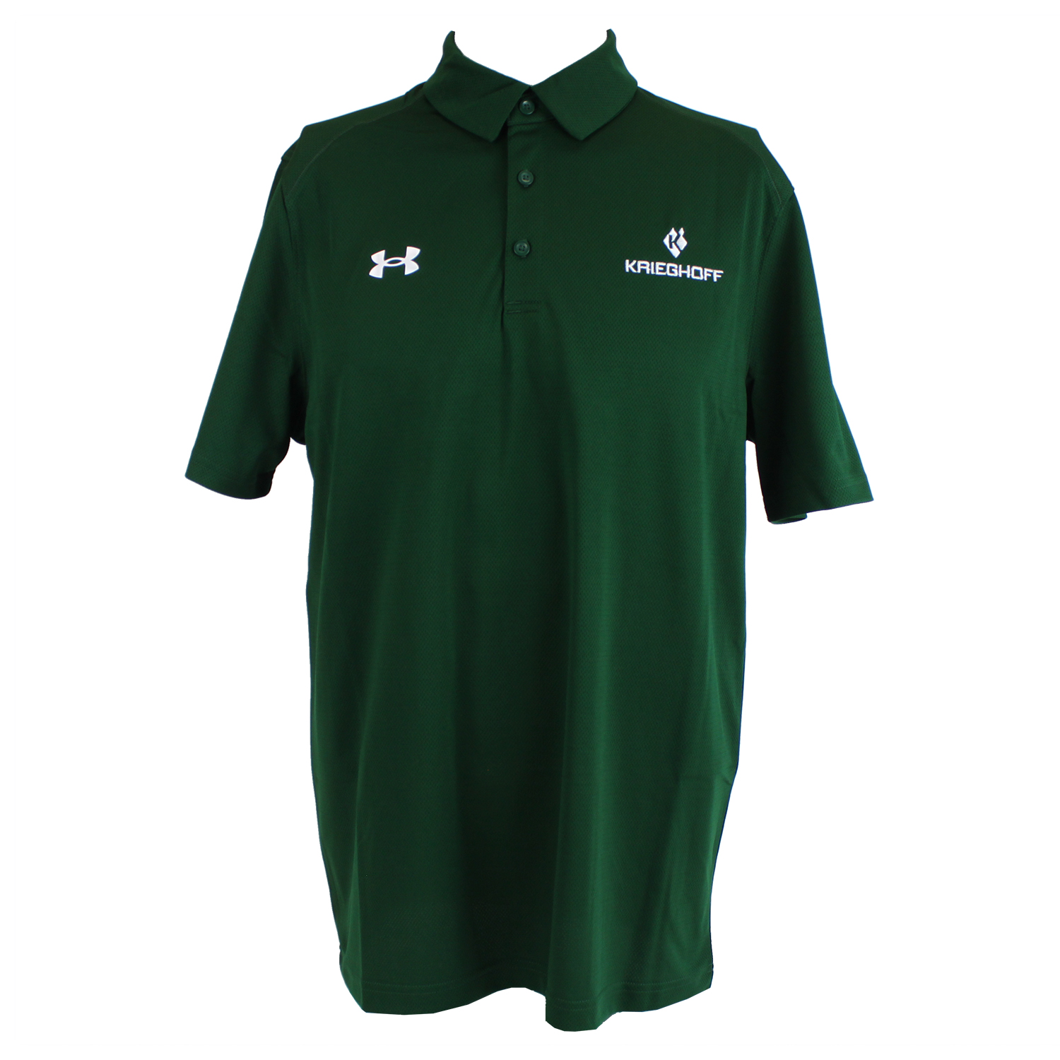 Under Armour Men's Tech™ Polo Shirt, Forest Green - MEDIUM ONLY | Krieghoff